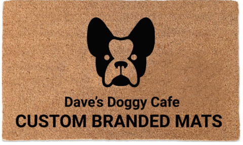 Custom Branded Coir Logo Mat | Warehouse of Mats