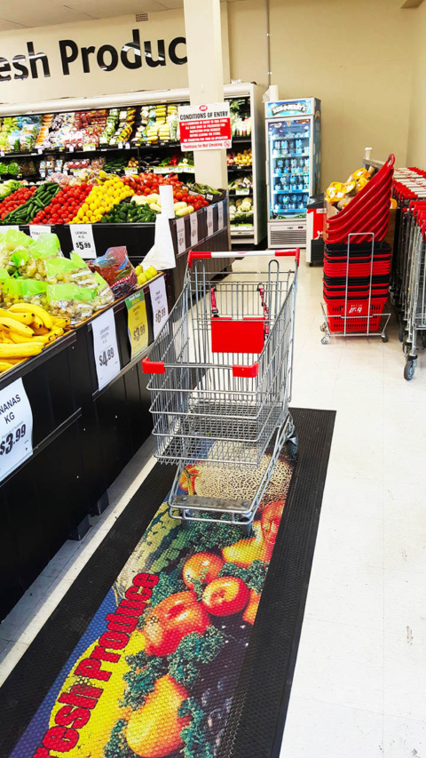 Rubber Scraper Logo Mat | Warehouse of Mats