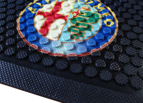 Rubber Scraper Logo Mat | Warehouse of Mats